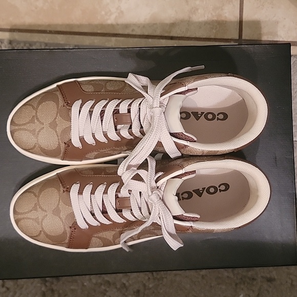 Coach | Shoes | Coach High Top Tennis Shoes | Poshmark